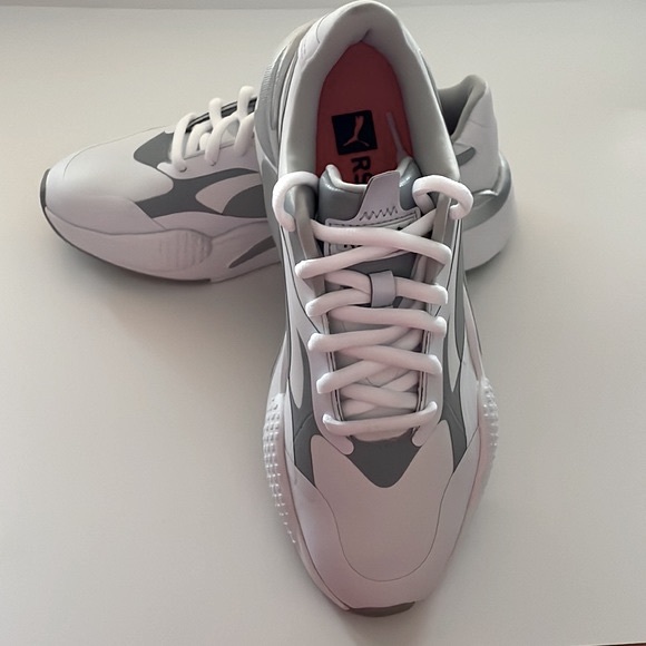 Puma | Shoes | Puma Rsg Spikeless Golf Shoes Whitesilver Size 859 ...